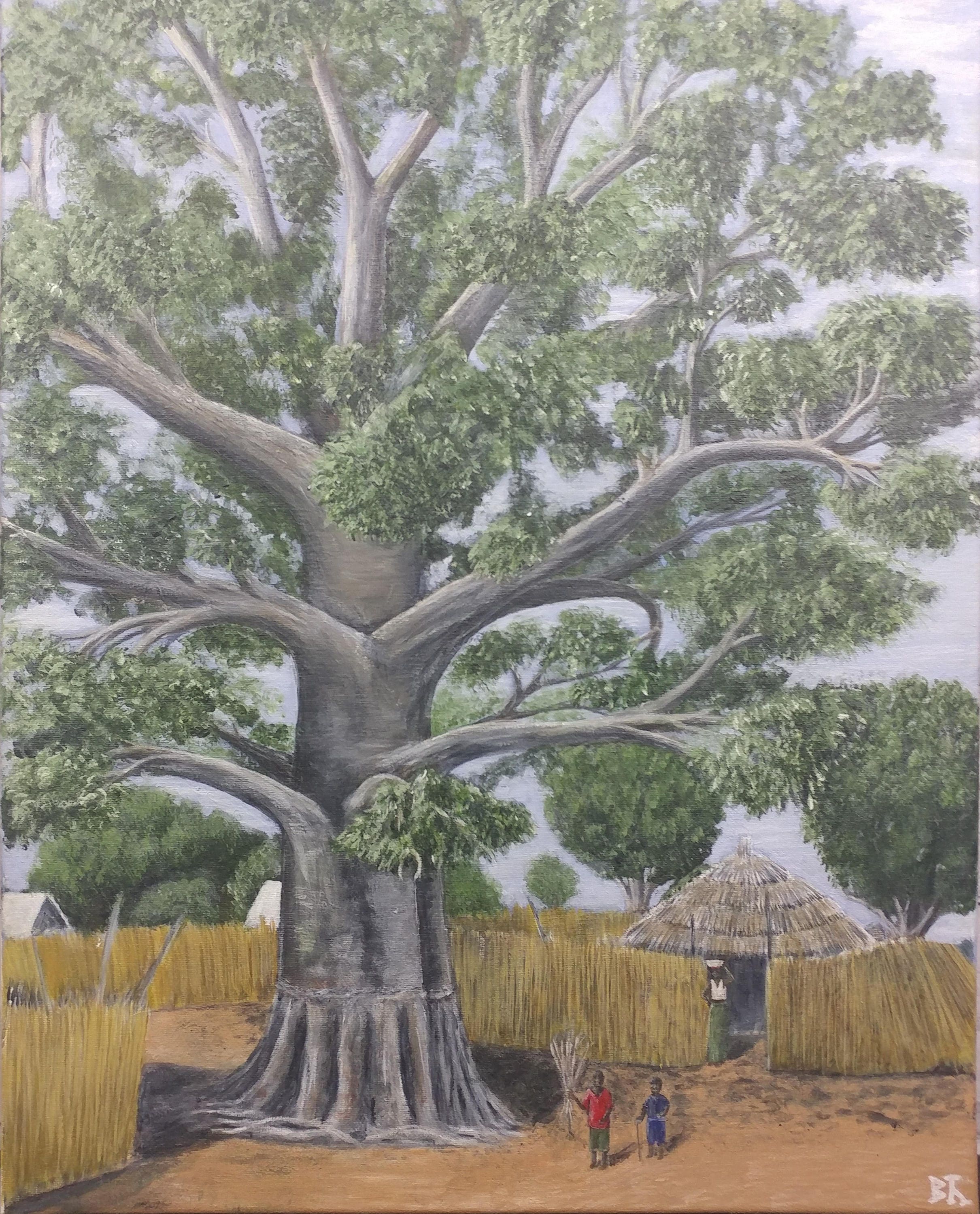 Africa Print, Senegal Print, Wolof Print, Village Print, Mother Print ...