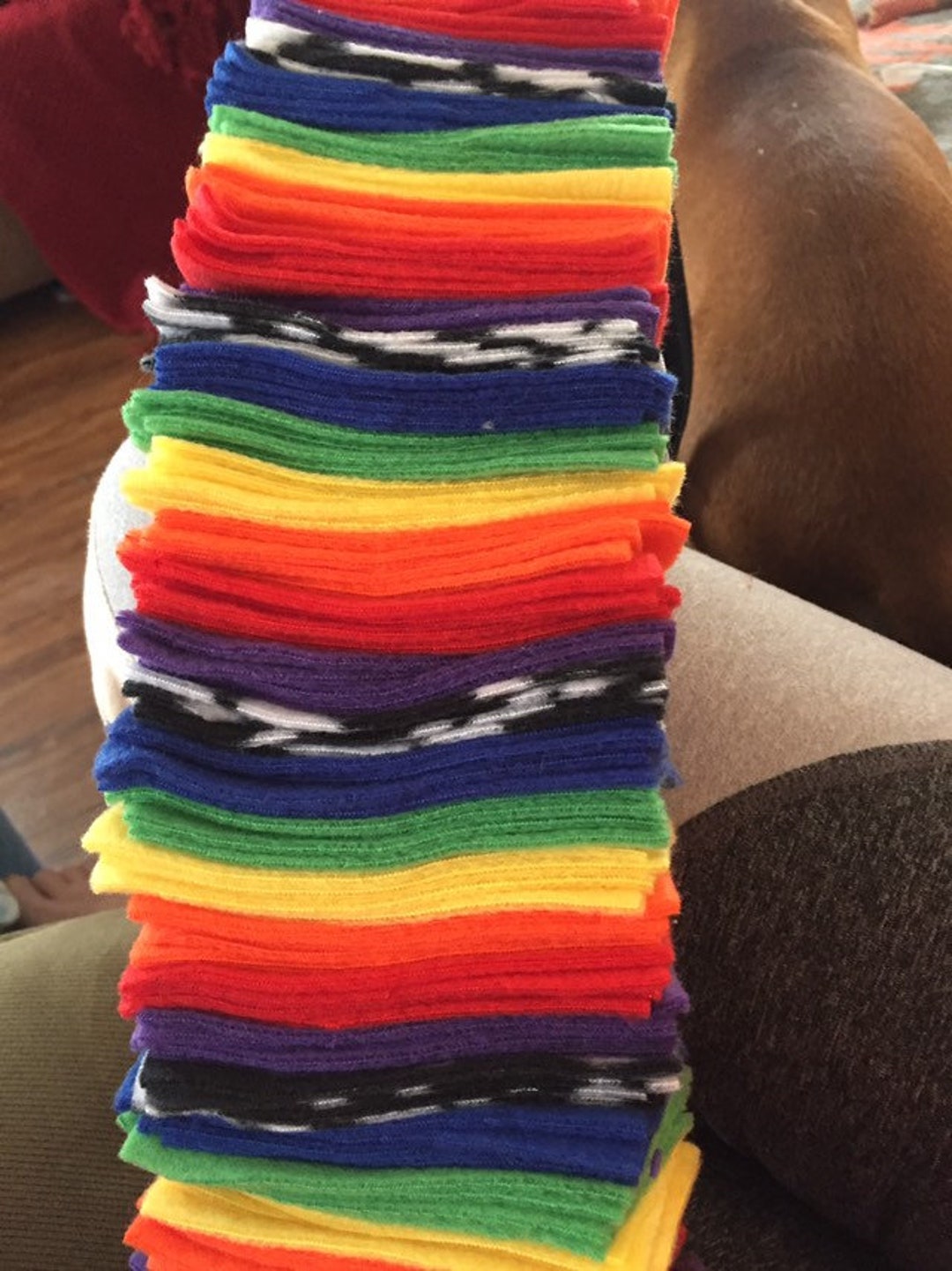 Rainbow Snuffle Rope - Etsy