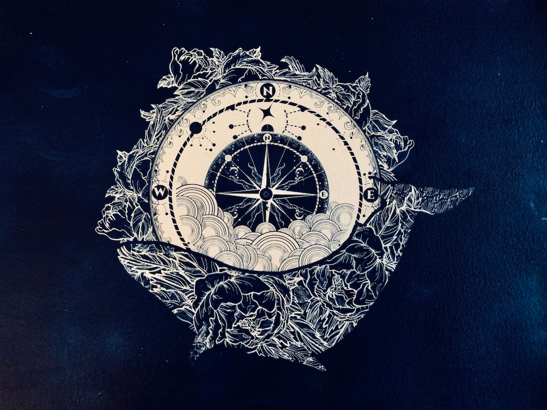 Compass Rose - Etsy