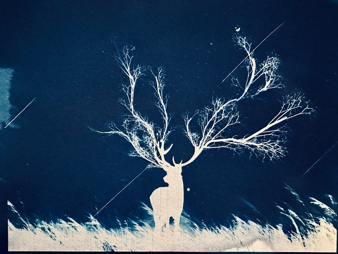 Mythical Stag - Etsy