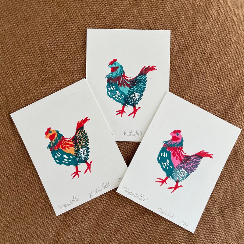 Chicken Print - Etsy
