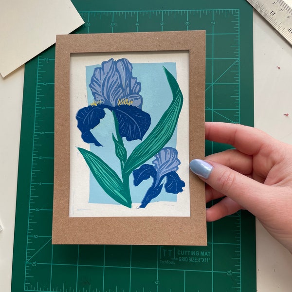 Reduction Linocut - Etsy