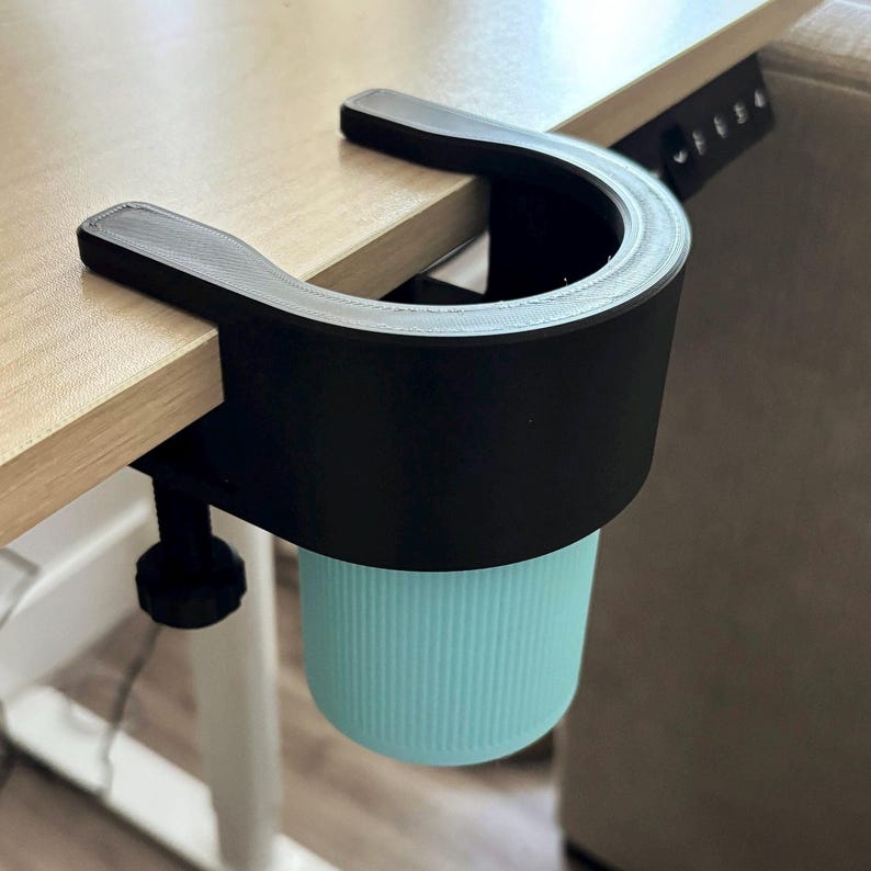 Desk Top Trash Can - Clamp-on Desk Trash Can – Custom Gamer Gag Gift ...