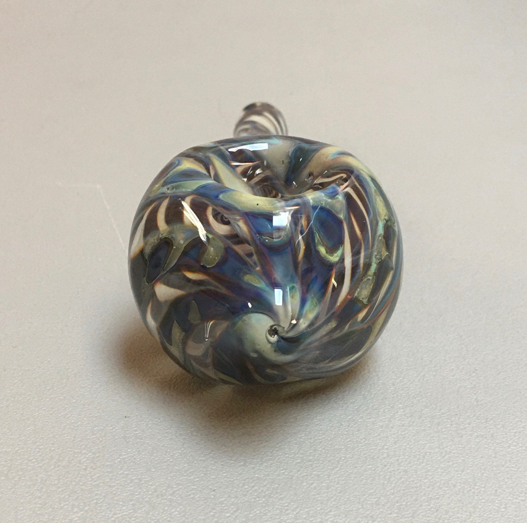 Glass Tobacco Pipe Eta Waves Bulbous Spoon Pipe - Etsy