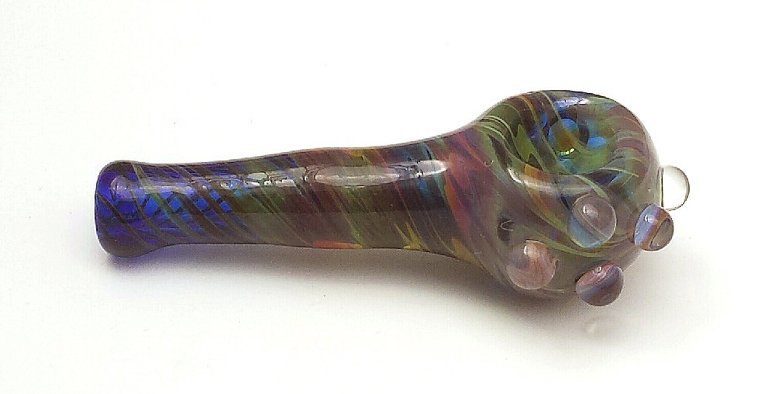 Glass Tobacco Pipe bluey Spoon Pipe - Etsy