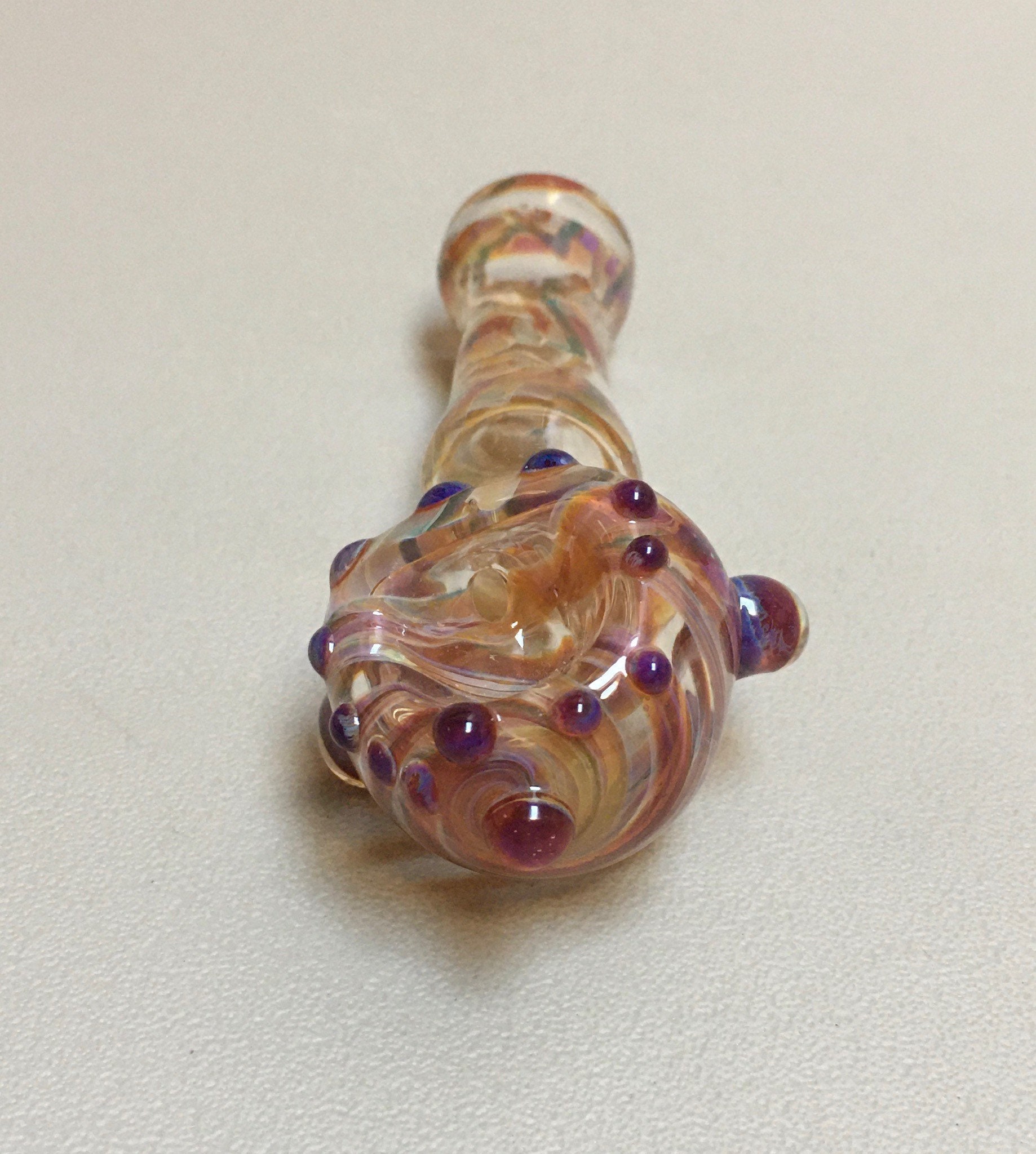 Astro Not Spoon Pipe Glass Tobacco Pipe - Etsy