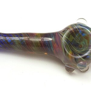 Glass Tobacco Pipe bluey Spoon Pipe - Etsy
