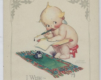 Kewpie Postcard | Etsy