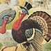 Thanksgiving Postcard Anthropomorphic Turkey and Wife Dressed for ...