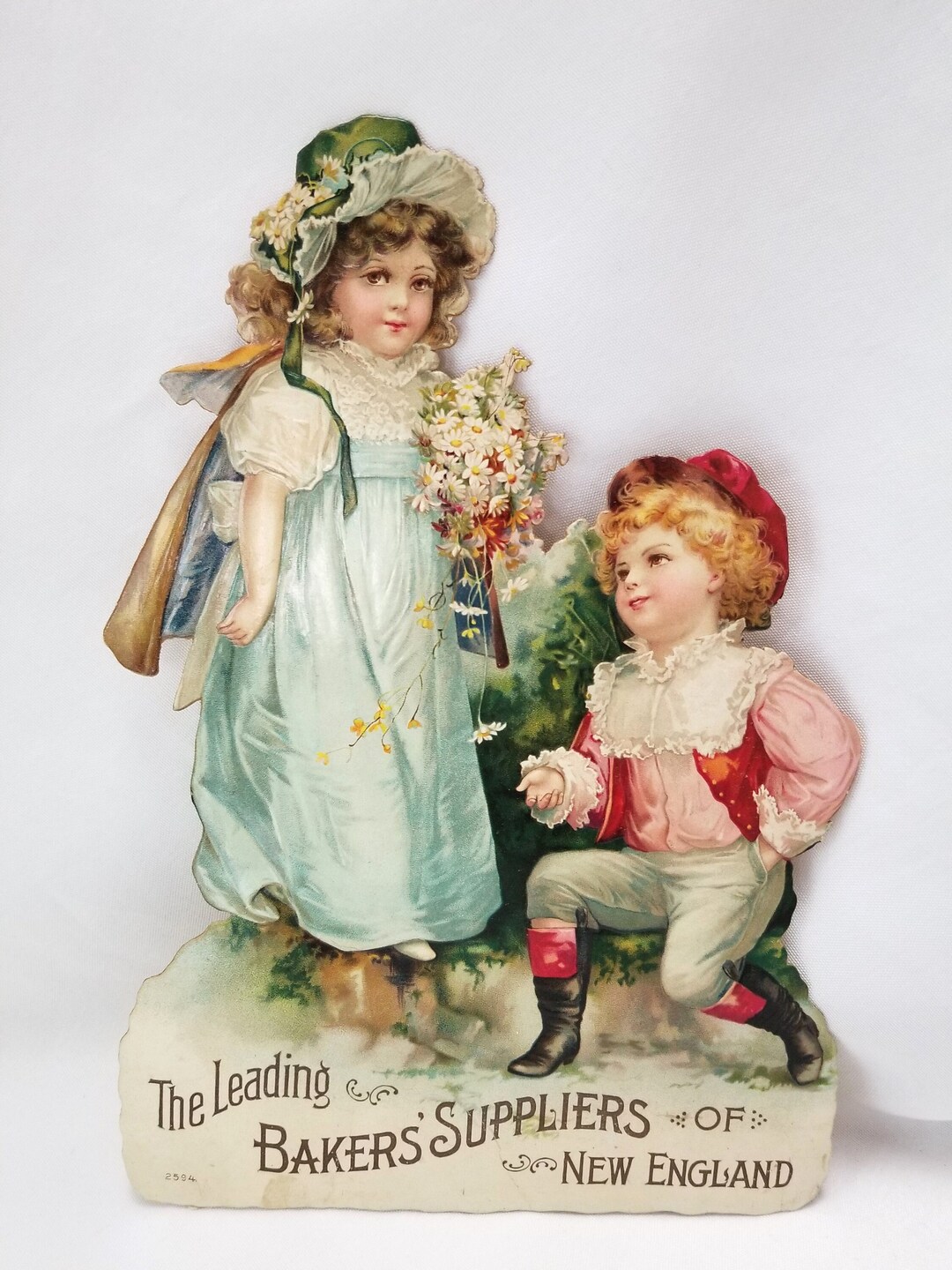 Large Rare Antique 1900s Raphael Tuck Frances Brundage Die Cut ...
