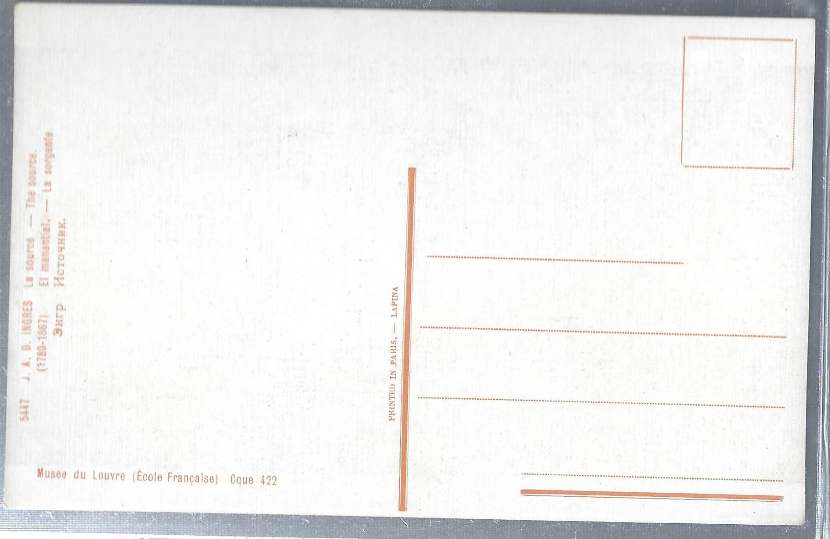 People in Art Nude Woman W/ Jug the Source Artist Jean Auguste | Etsy