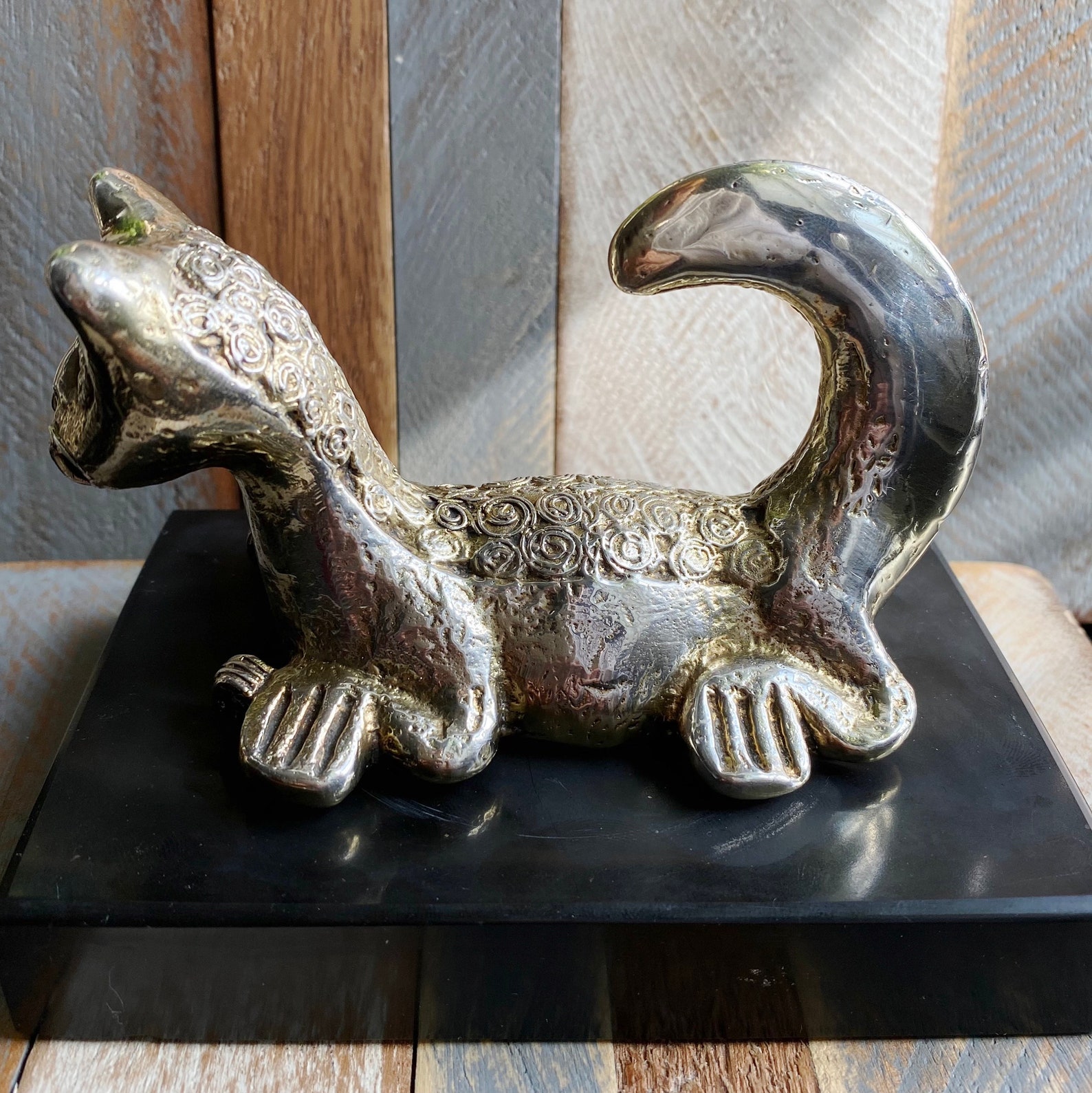 Rare 1970s Solid Sterling Silver Replica of Precolumbian Sinú - Etsy