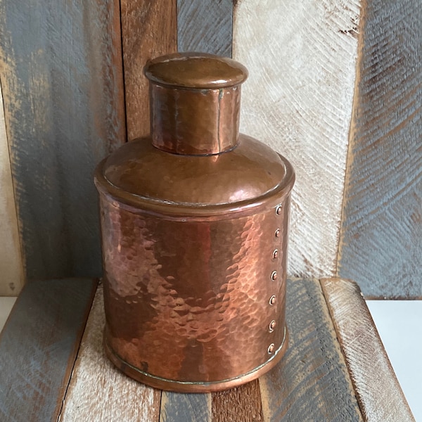 Copper Flask - Etsy