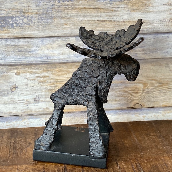 Cast Iron Moose - Etsy