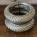 Antique African Tribal Silver Bangle Pair: Chunky Ribbed Anklets - Etsy