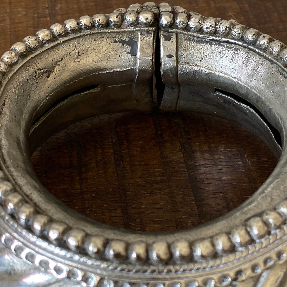 Antique African Tribal Silver Bangle Pair: Chunky Ribbed Anklets - Etsy