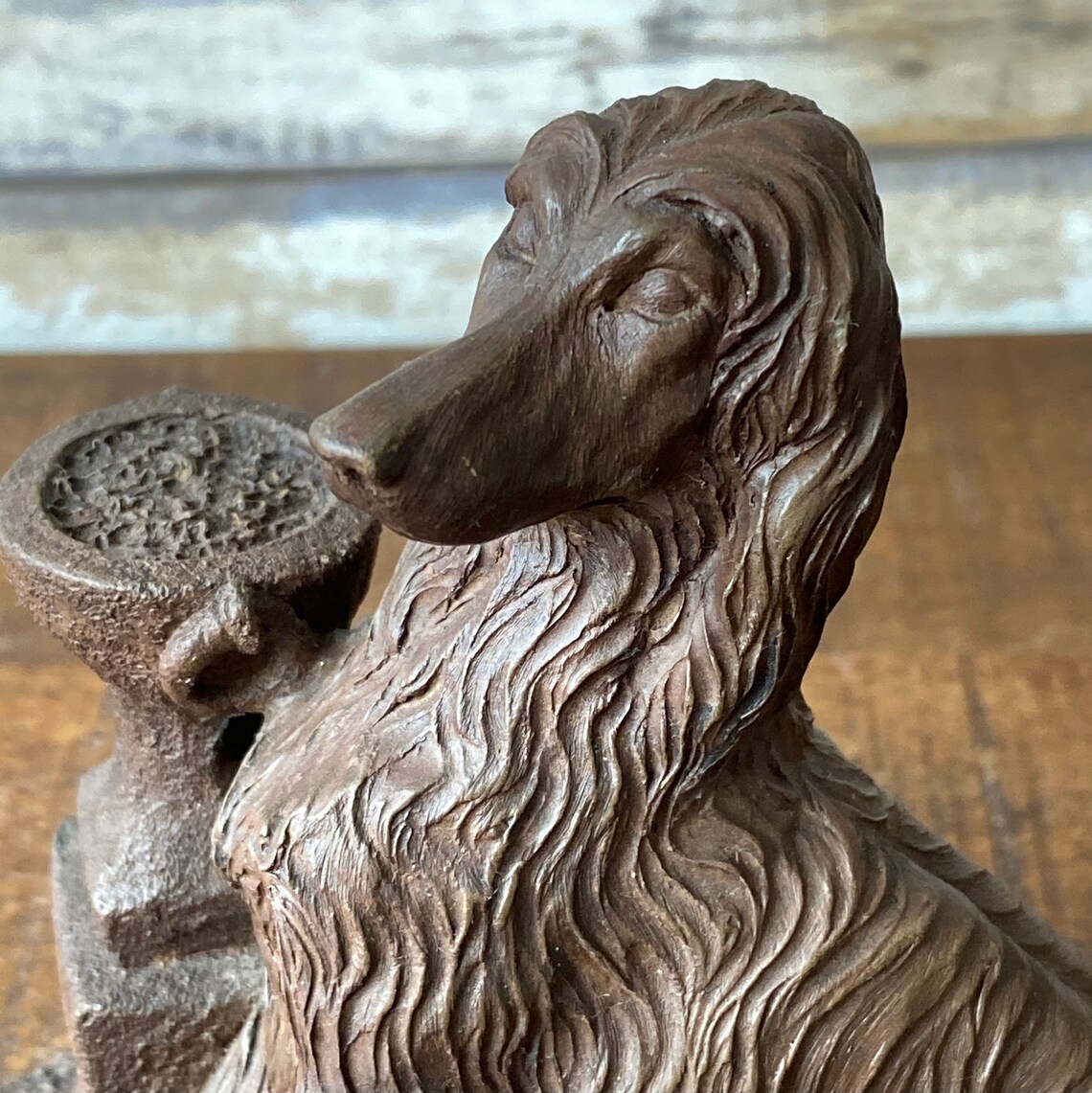 Vintage Heredities Bronze Resin Dog Irish Setter Figurine | Etsy