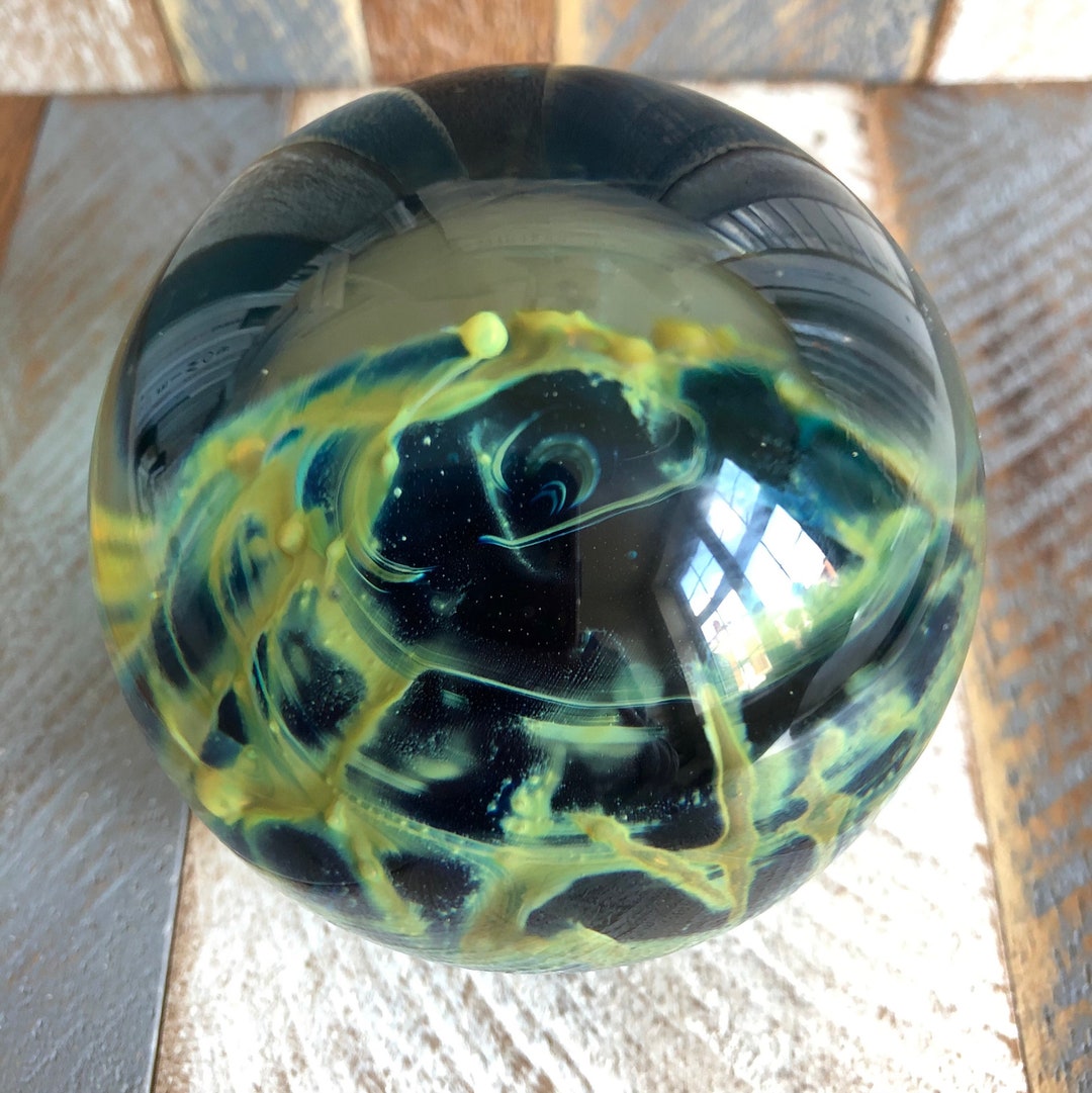 Vintage Mdina Glass Paperweight “star in the Sky” - Etsy