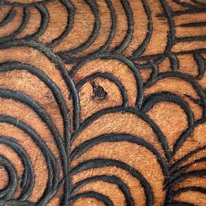 Rare Old Australian Aboriginal Carved Wire Burnt Wooden COOLAMON Bowl ...