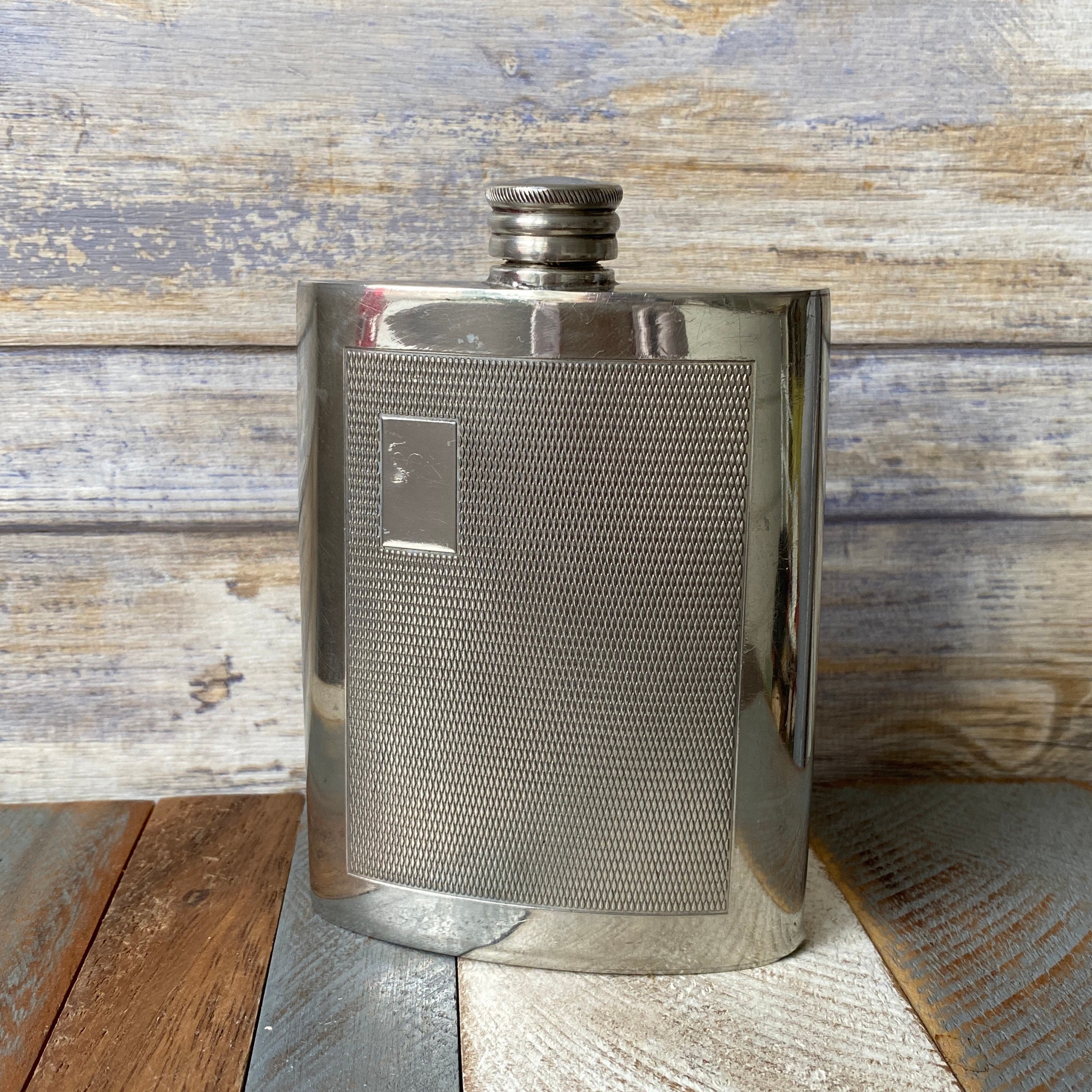 Vintage English Sheffield Pewter Engine Turned Barley Pattern - Etsy UK