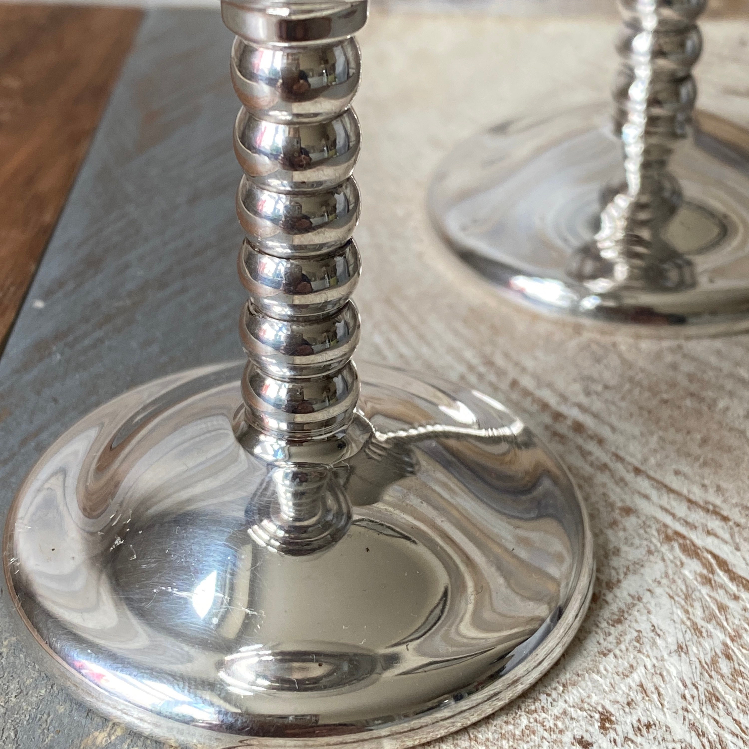 Vintage Silver Plated Wine Goblets: Engraved Anniversary Pair - Etsy