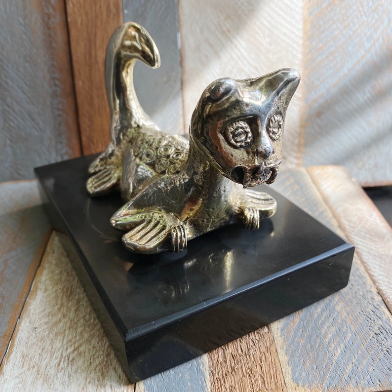 Rare 1970s Solid Sterling Silver Replica of Precolumbian Sinú - Etsy