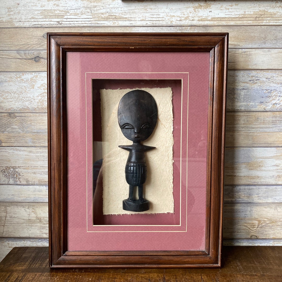 Antique African Hand Carved Wooden Fertility Statue Ashanti Tribe Aka ...
