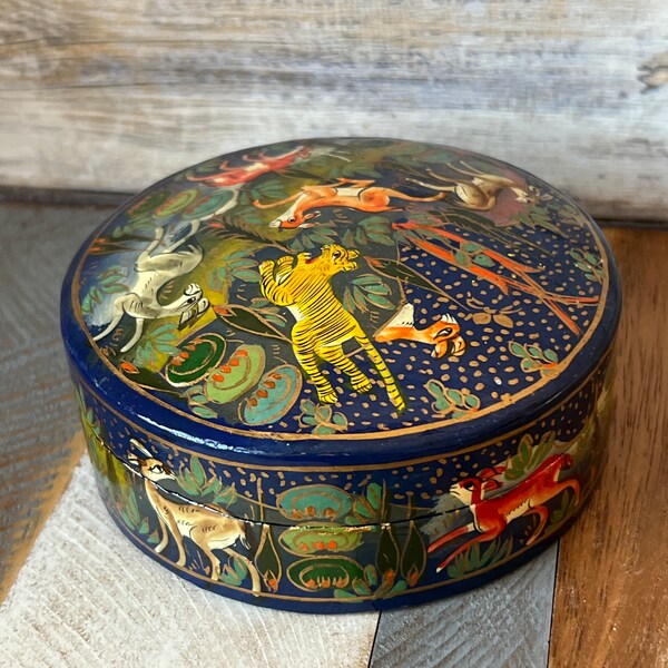 Kashmir Lacquer Box - Etsy
