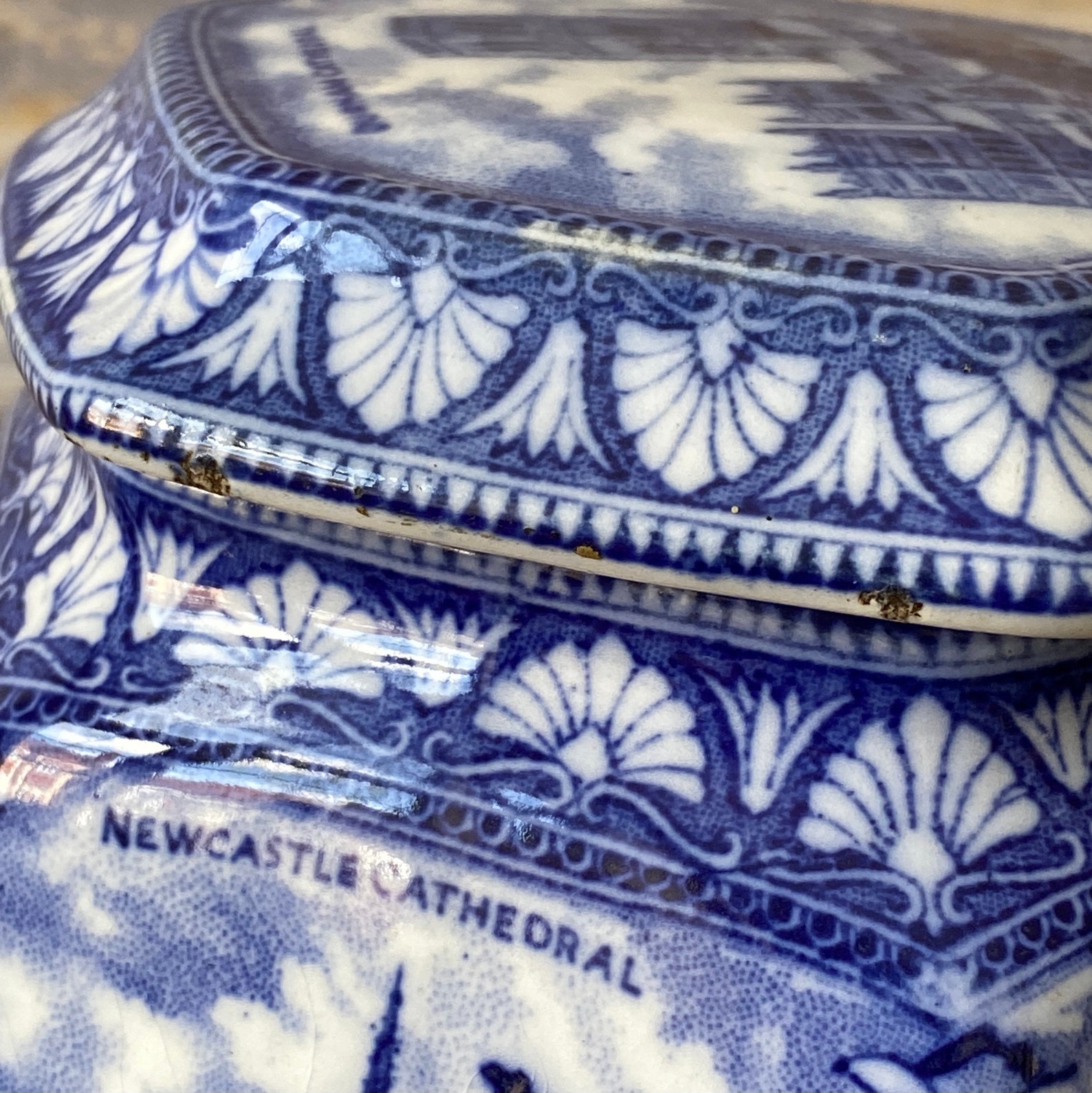 Vintage Collectible Ringtons Tea 1990s Large Maling Ware Tea Caddy ...