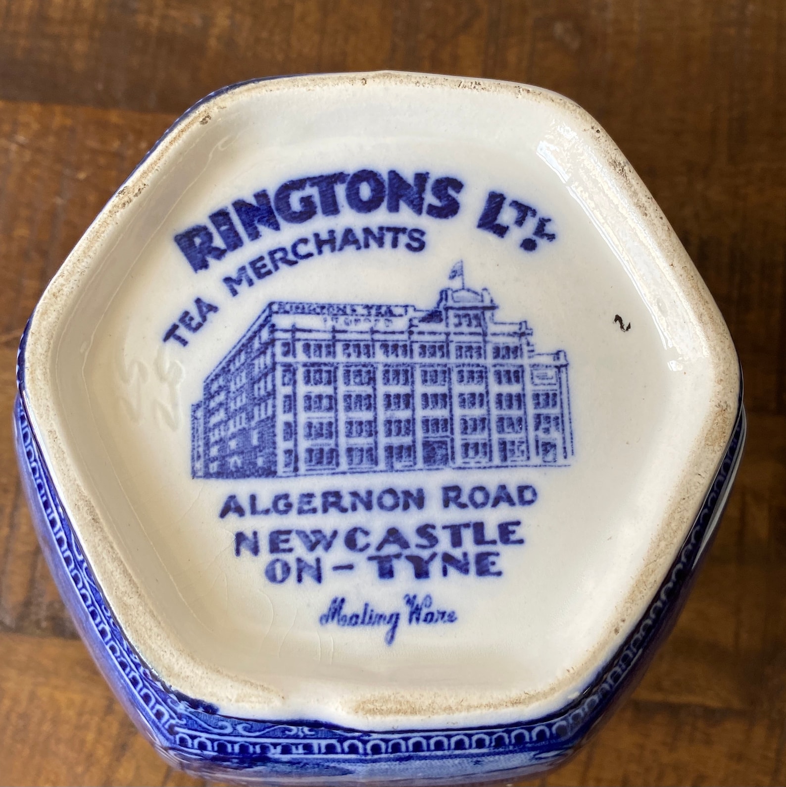Vintage Collectible Ringtons Tea 1990s Large Maling Ware Tea - Etsy UK