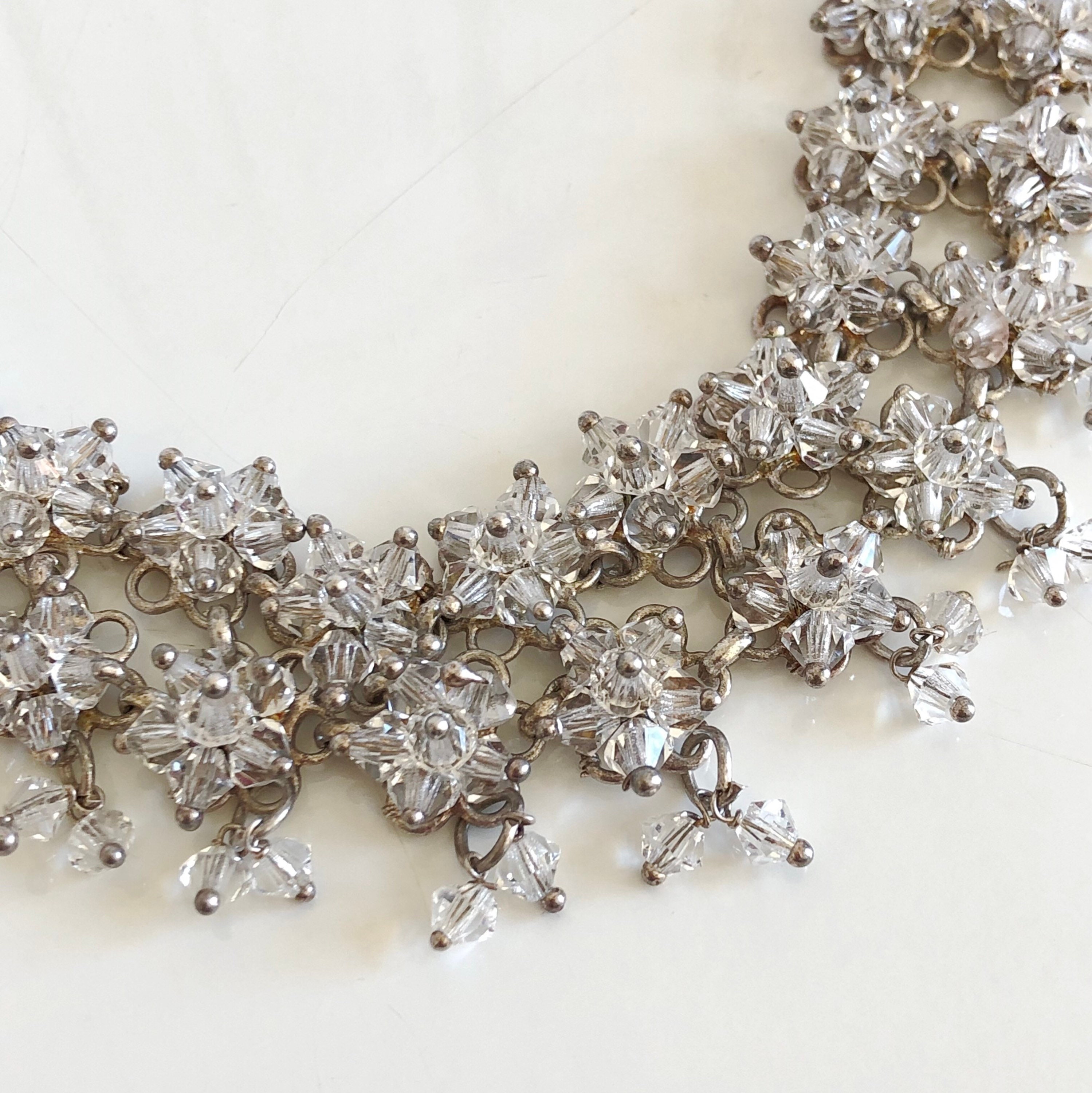 Stunning Vintage Handmade Indian Tribal Silver and Crystal - Etsy