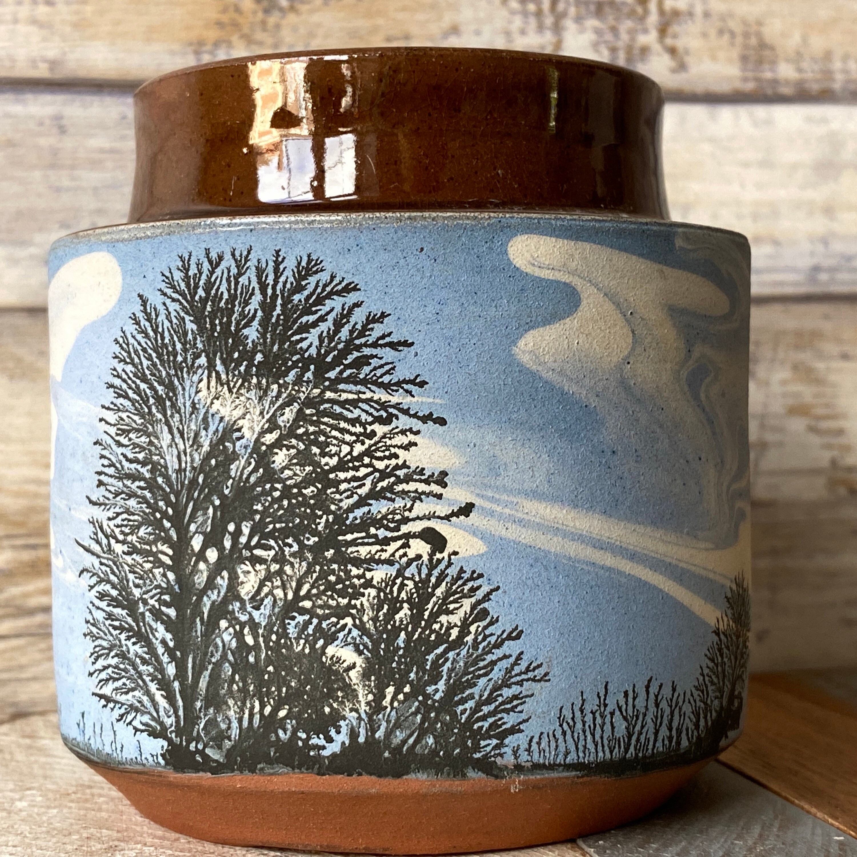 Vintage Earthenware Pottery Jar Boscastle Camelot Cornwall by - Etsy UK