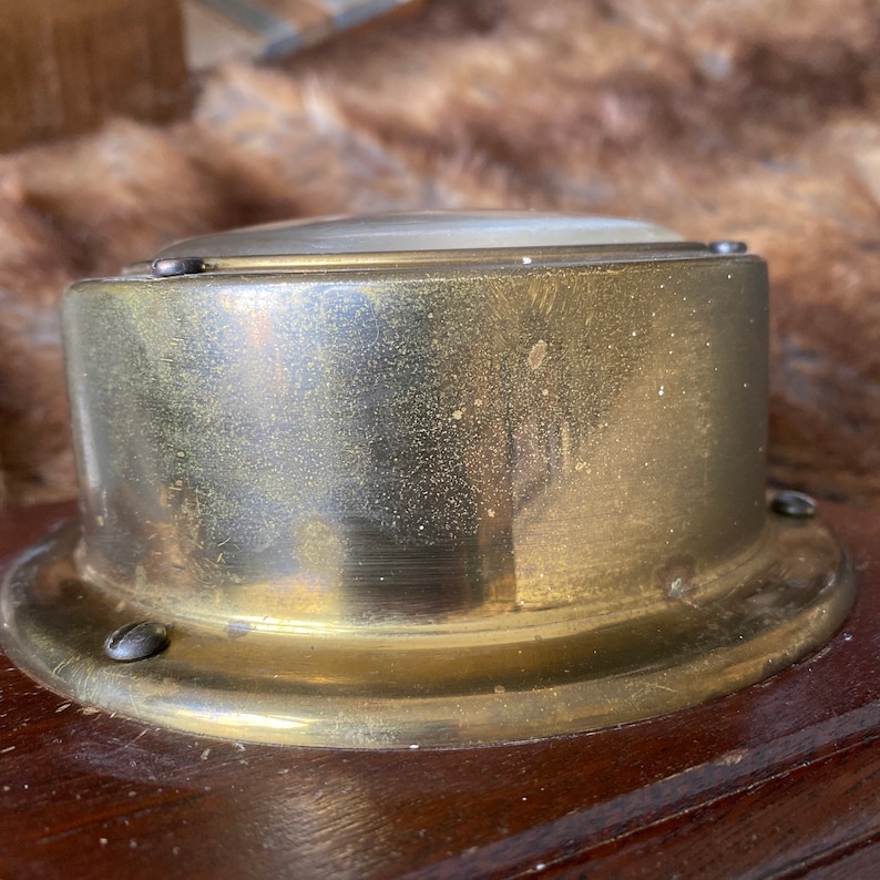 Vintage Brass Marine Nautical Ship Wall Clock Robinclox Quartz - Etsy