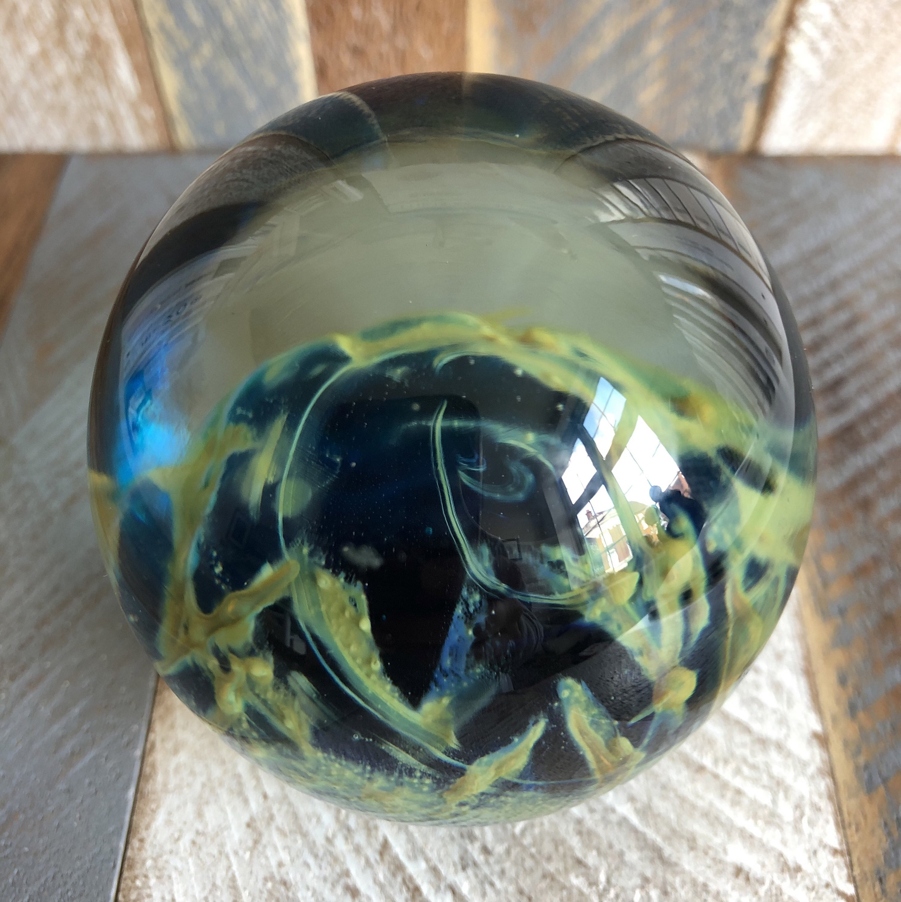 Vintage Mdina Glass Paperweight star in the Sky - Etsy