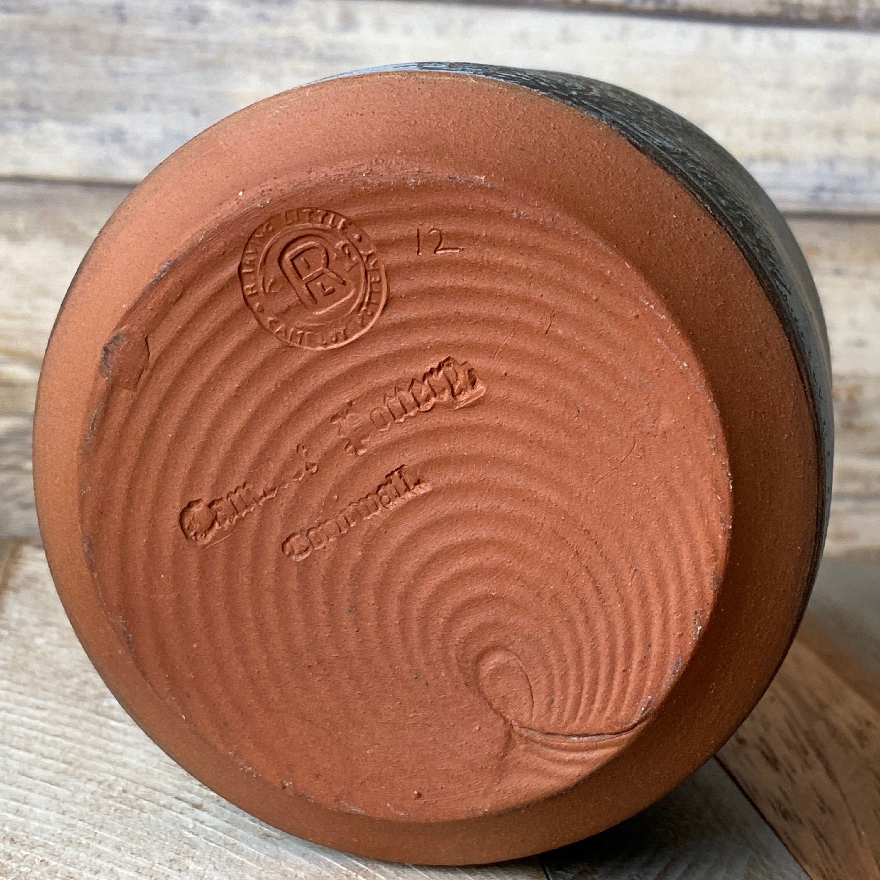 Vintage Earthenware Pottery Jar Boscastle Camelot Cornwall by | Etsy