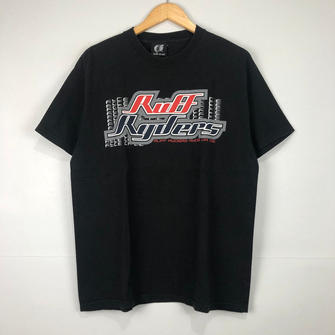 Vintage Ruff Ryders T-shirt Made in USA - Etsy