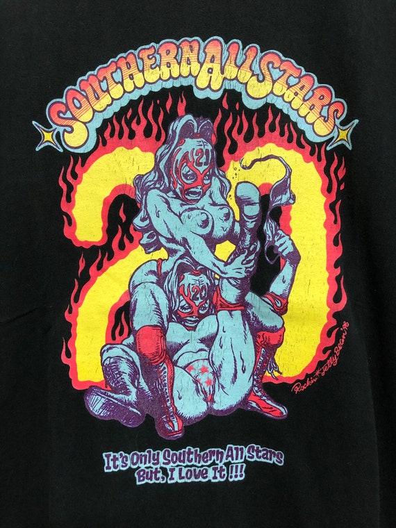Vintage 98 Rockin Jelly Bean Art Southern All Stars T-shirt Vintage 98 Rockin Jelly Bean Art Southern All Stars T-shirt
