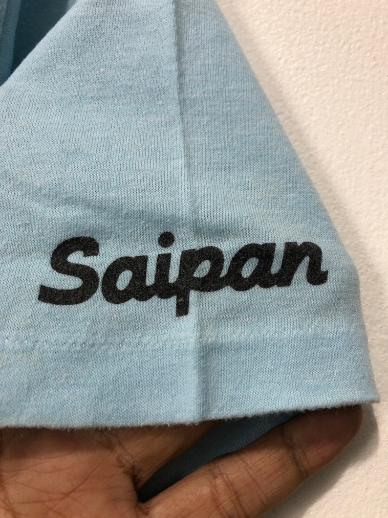 Vintage 80s Saipan J Bates Super Shirts T-shirt - Etsy