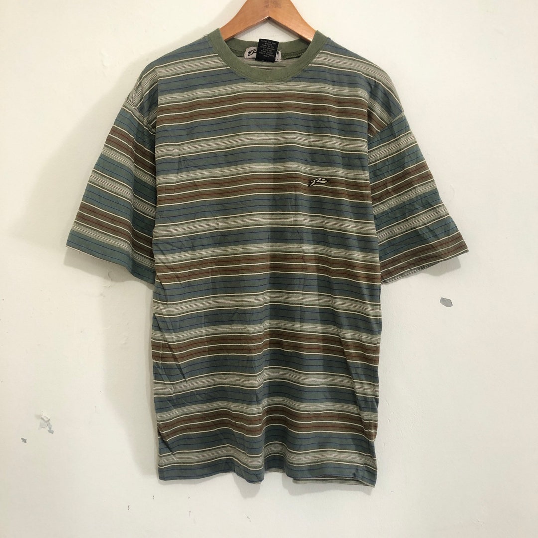 Vintage Rusty Stripe T-shirt - Etsy