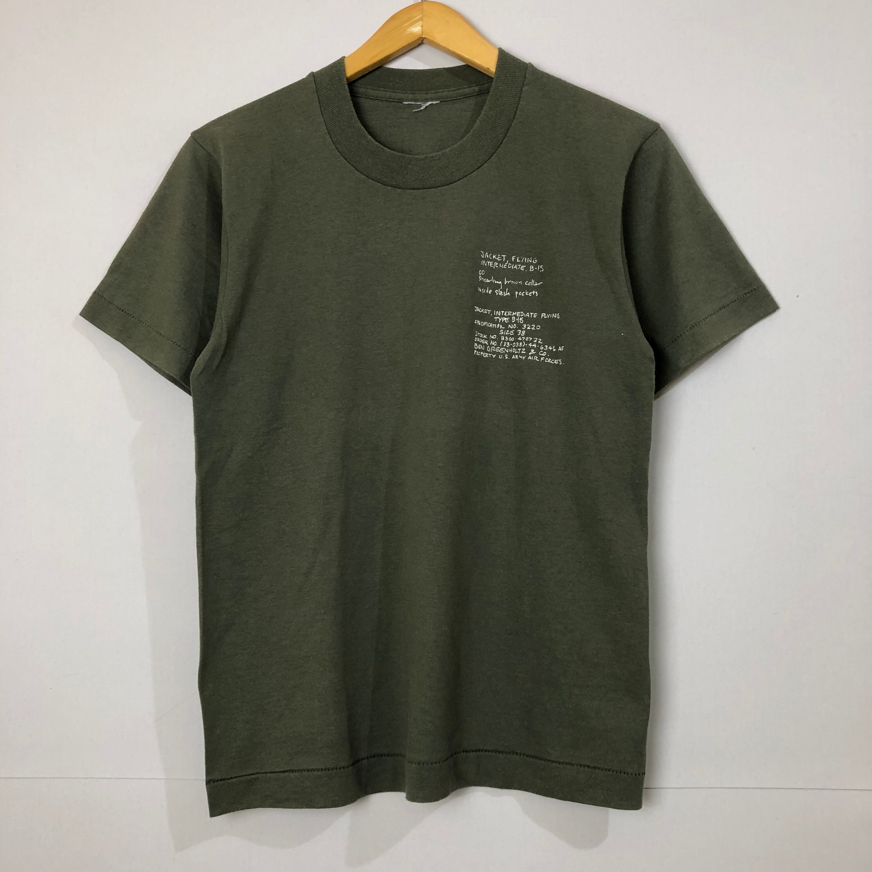 Vintage Ben Greenholtz & Co Flying Intermediate B-15 T-shirt USAAF - Etsy