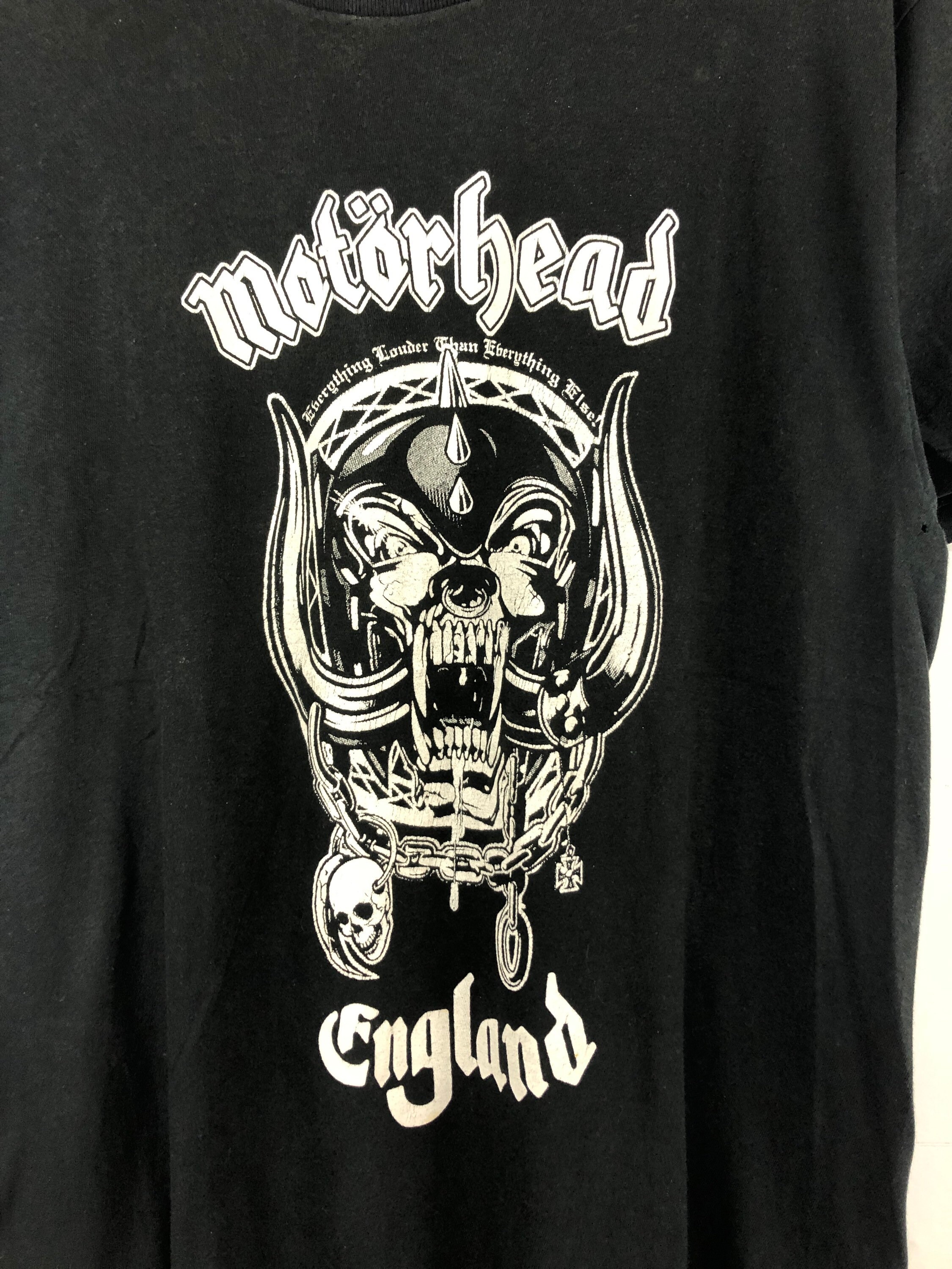 Vintage Motorhead England T-shirt - Etsy Vintage Motorhead England T-shirt - Etsy