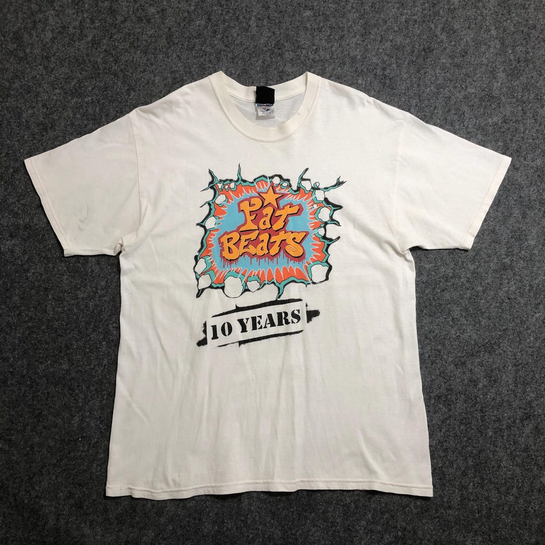 Vintage Fat Beats Rap Hip Hop T-shirt - Etsy