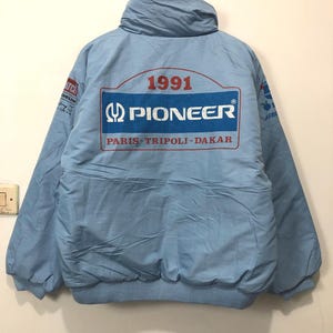 Vintage 1991 Pioneer Paris Tripoli Dakar Rally Jacket - Etsy