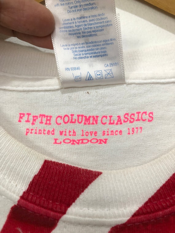 Vintage The Clash Fifth Column Classics T-Shirt - Gem