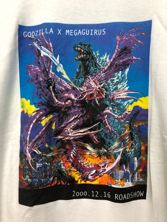 Vintage Godzilla X Megaguirus Road Show Promo T-Shirt - Gem