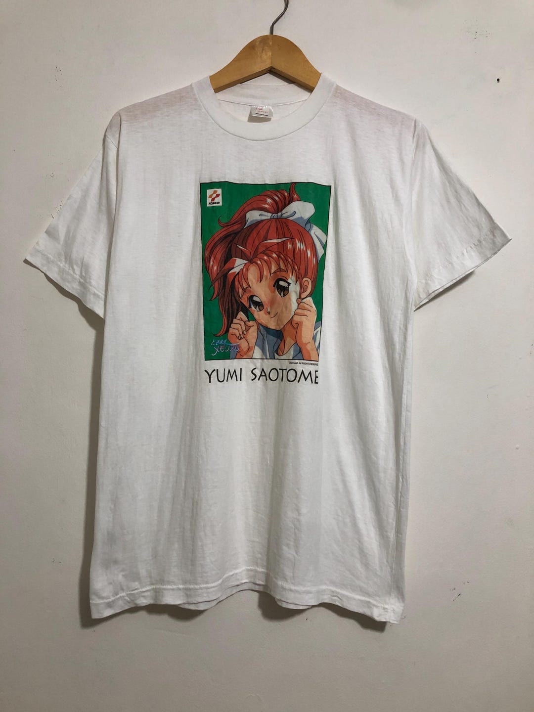 Vintage Yumi Saotome Tokimeki Memorial T-shirt Konami - Etsy