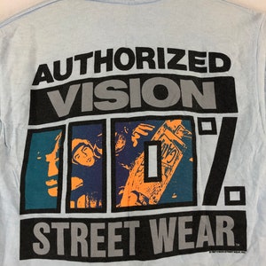 Vintage Vision Street Wear Skateboard T-shirt - Etsy