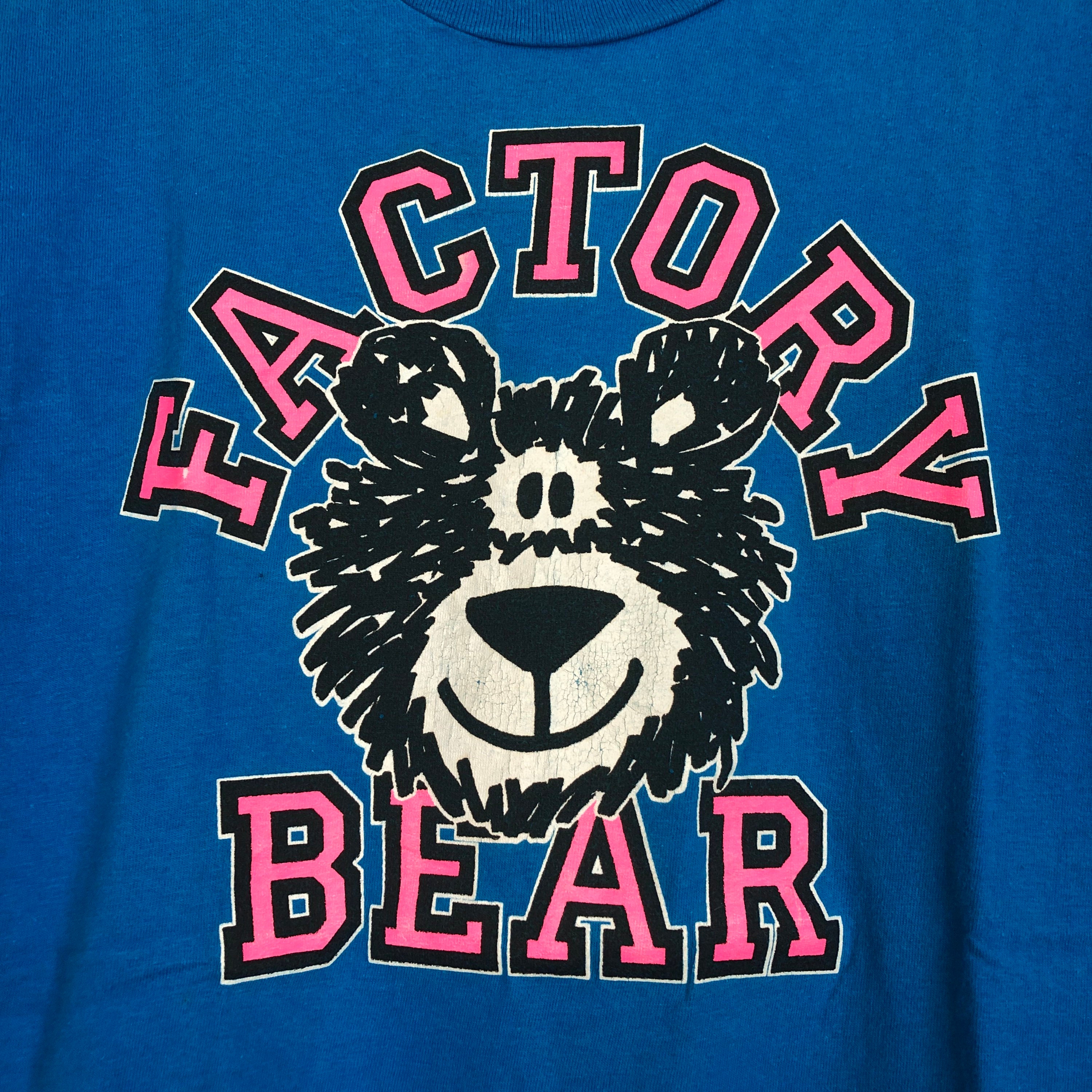 Vintage Factory Bear T-shirt - Etsy Denmark