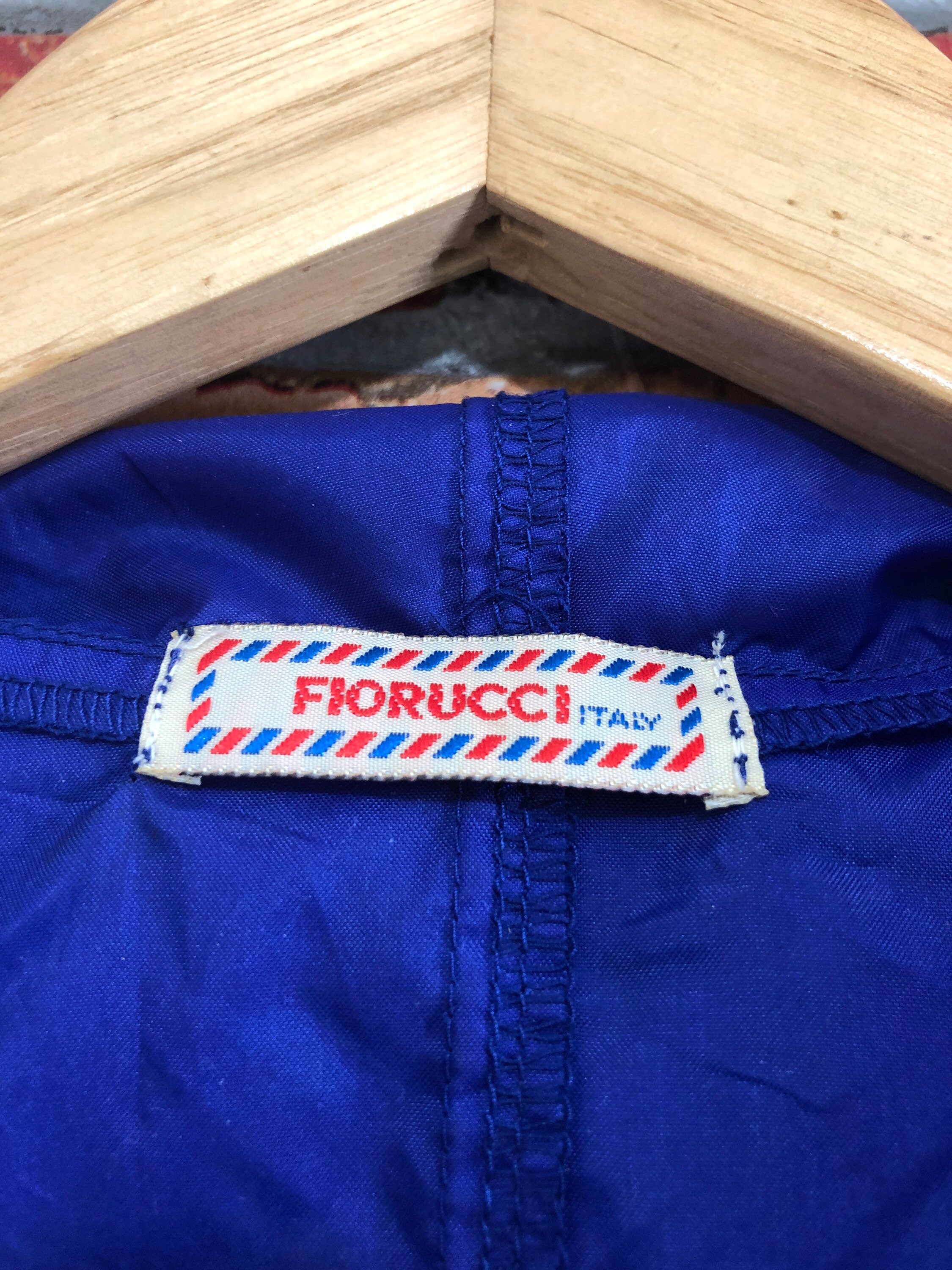 Vintage Fiorucci Italy Rain Wear Jacket - Etsy