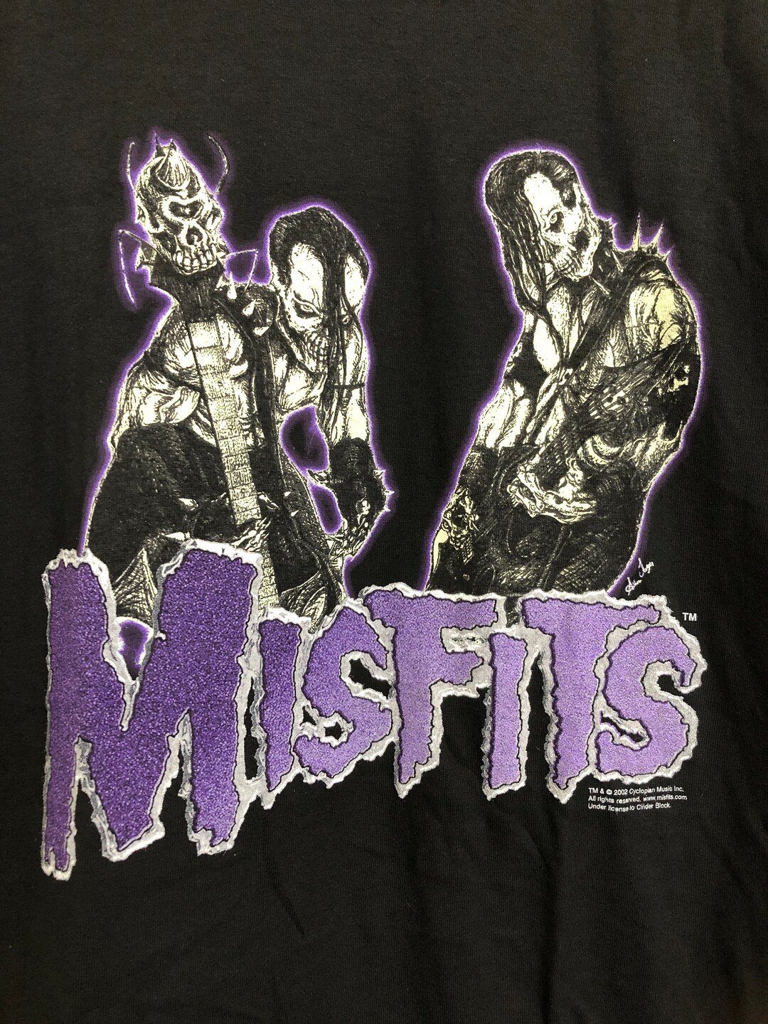 NOS Vintage 2002 Misfits Promo T-shirt - Etsy